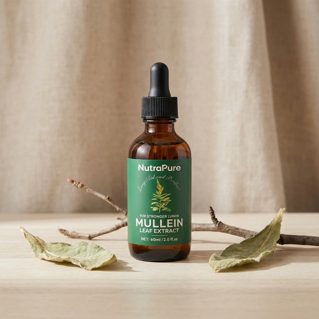 Pure Mullein Extract Drops - Lung Detox Formula – NutraPure
