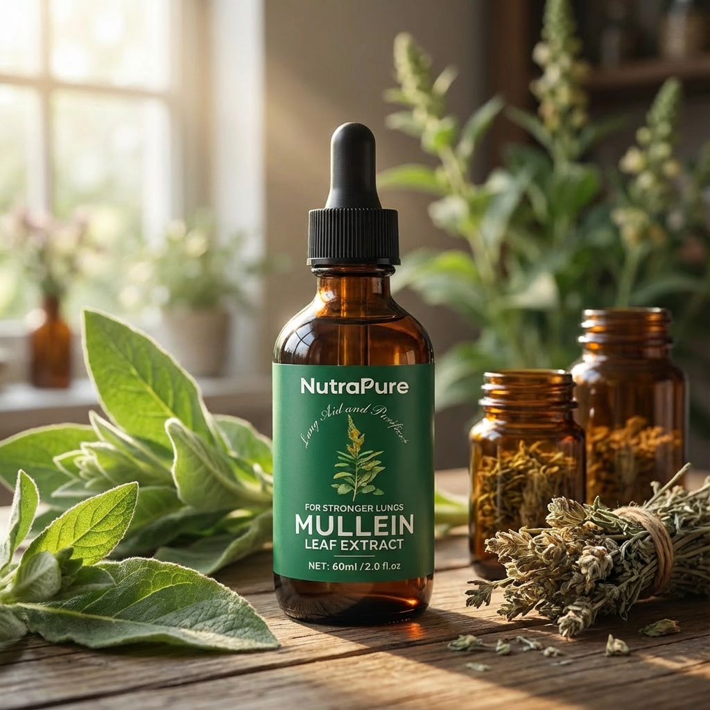 Pure Mullein Extract Drops - Lung Detox Formula – NutraPure